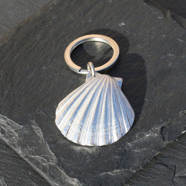 Scallop Shell Keyring – Compton and Clarke Retail