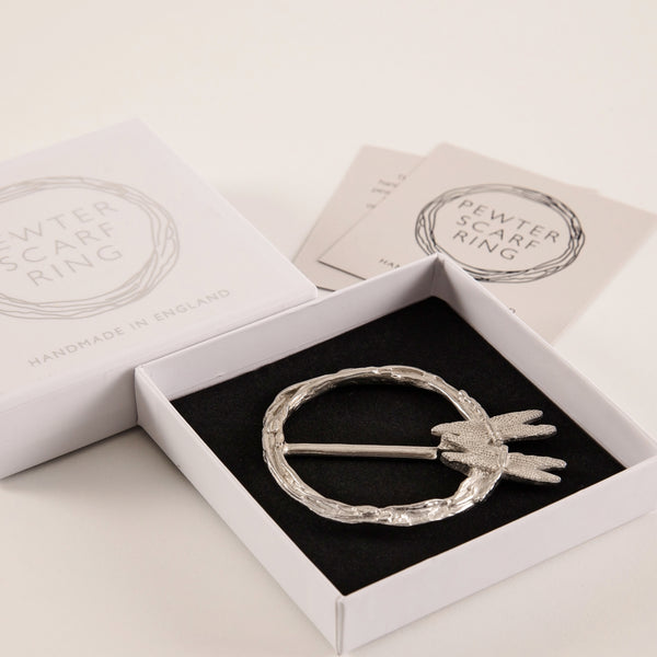 Dragonfly Scarf Ring – Compton and Clarke Retail